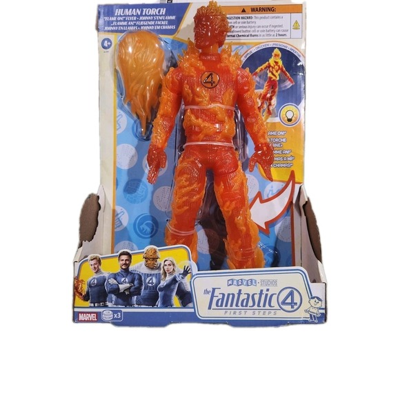 Marvel | Toys | Marvel Studios Human Torch Action Figure The Fantastic ...